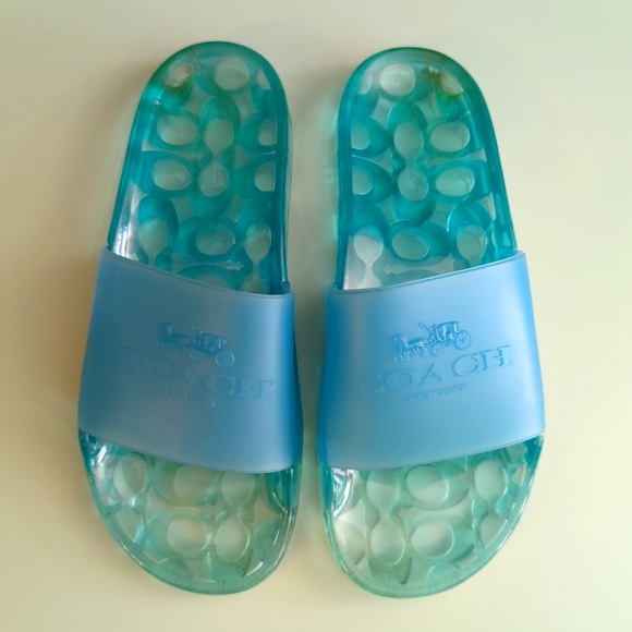 Coach | Shoes | Coach Jelly Slides | Poshmark